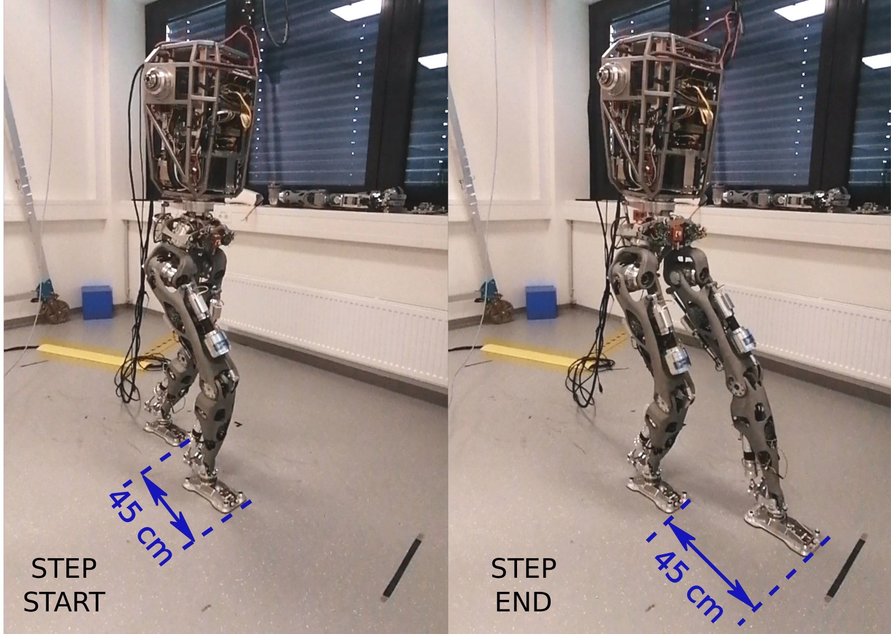 Fast Dynamic Walking with RH5 Humanoid Robot